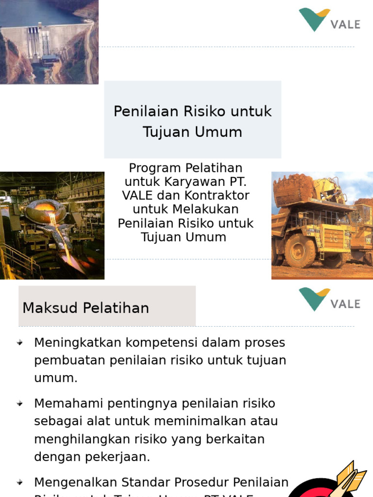 Risk Assessment Presentation - INA | PDF