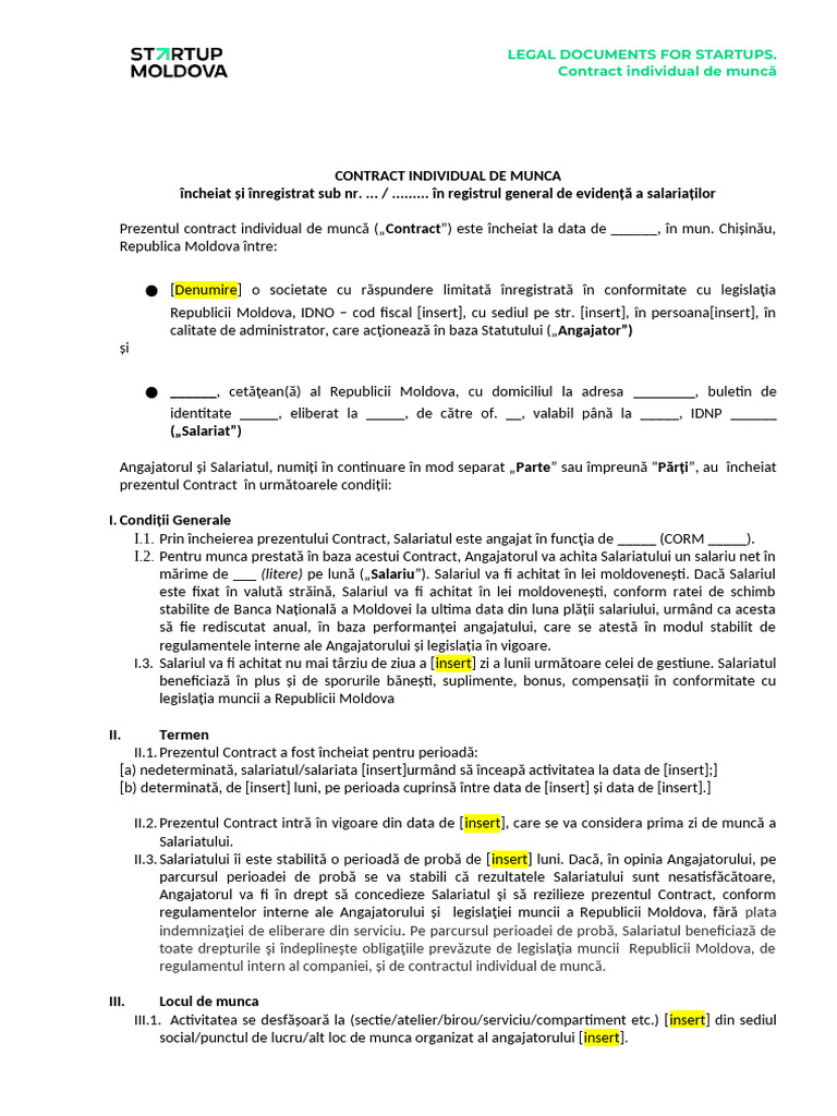 3-SMF-Model-Contract-individual-de-munca | PDF