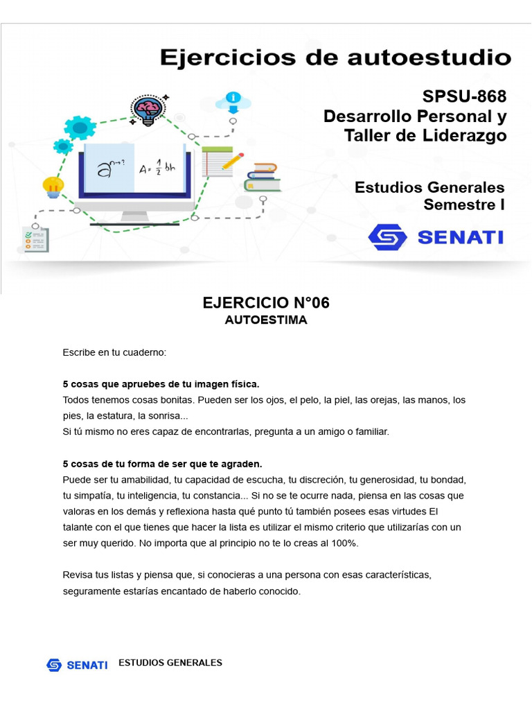 Spsu-868 Ejercicio U006 | PDF