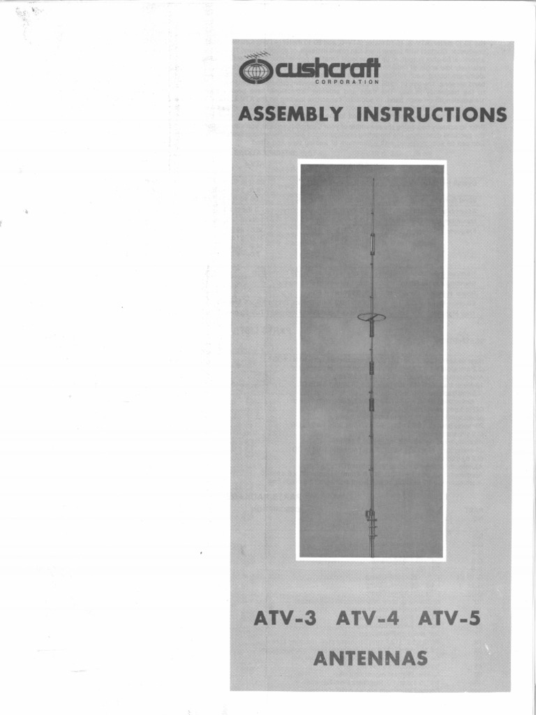Cushcraft ATV-3-4-5 | PDF