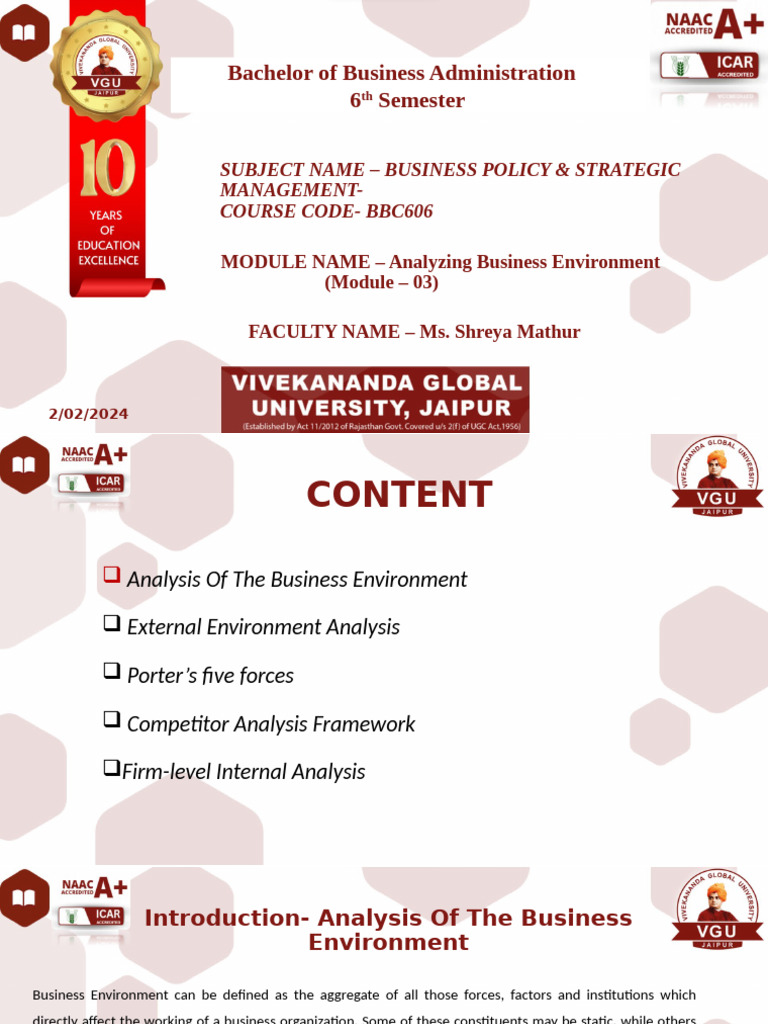 Module 3 (BBA VI) BPSM | PDF