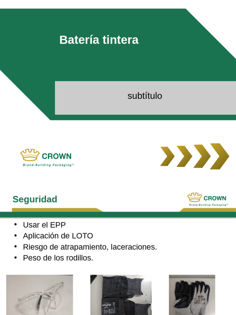 Batería Tintera | PDF