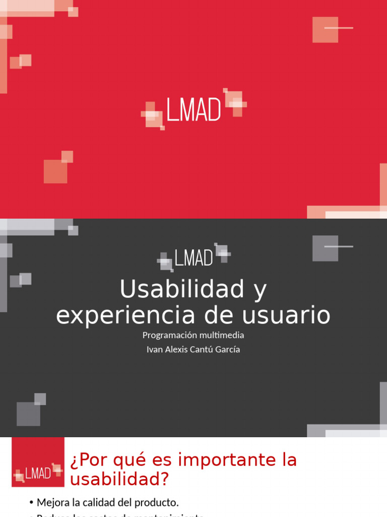 Usabilidad y Experiencia de Usuario | PDF