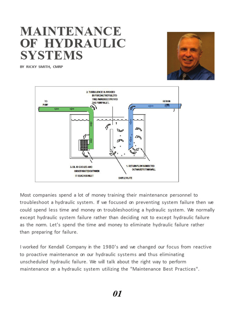 Maintenance of Hydraulic Systems | PDF