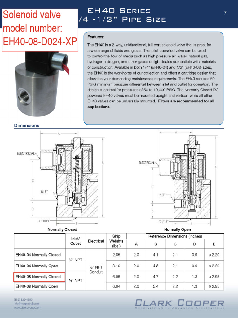 Clarkcooper - EH40 R1 | PDF