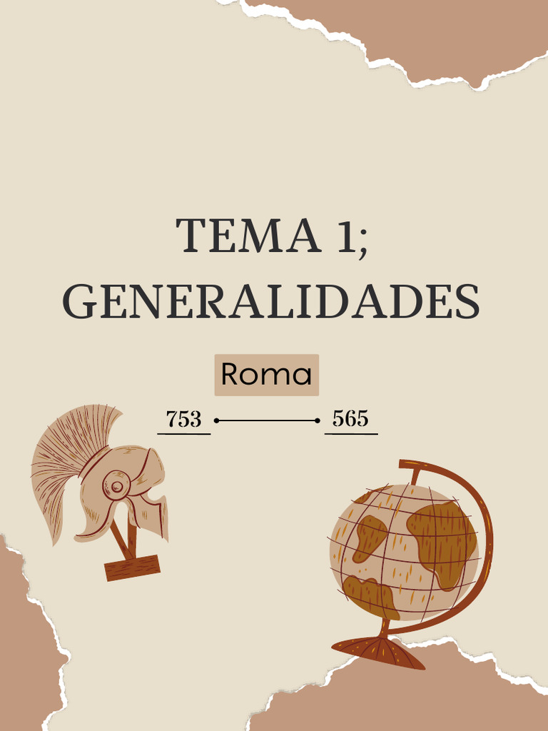 Roma generalidades | PDF