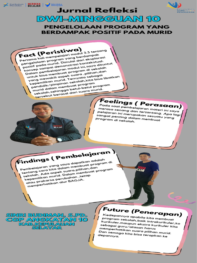 Jurnal Refleksi Dwimingguan 10 | PDF
