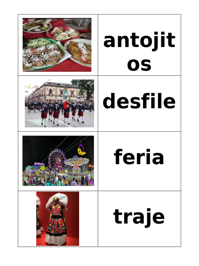 Memorama. Patrón Silábico | PDF