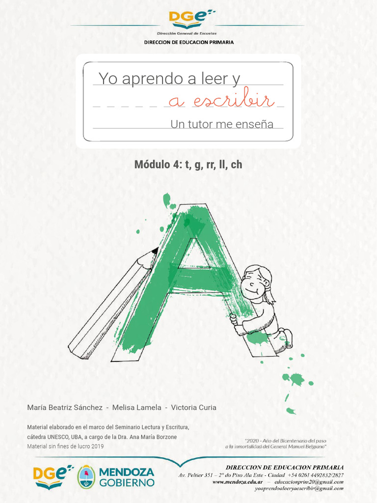 Libro Alfabetico 2019-MODULO 4-Mendoza | PDF