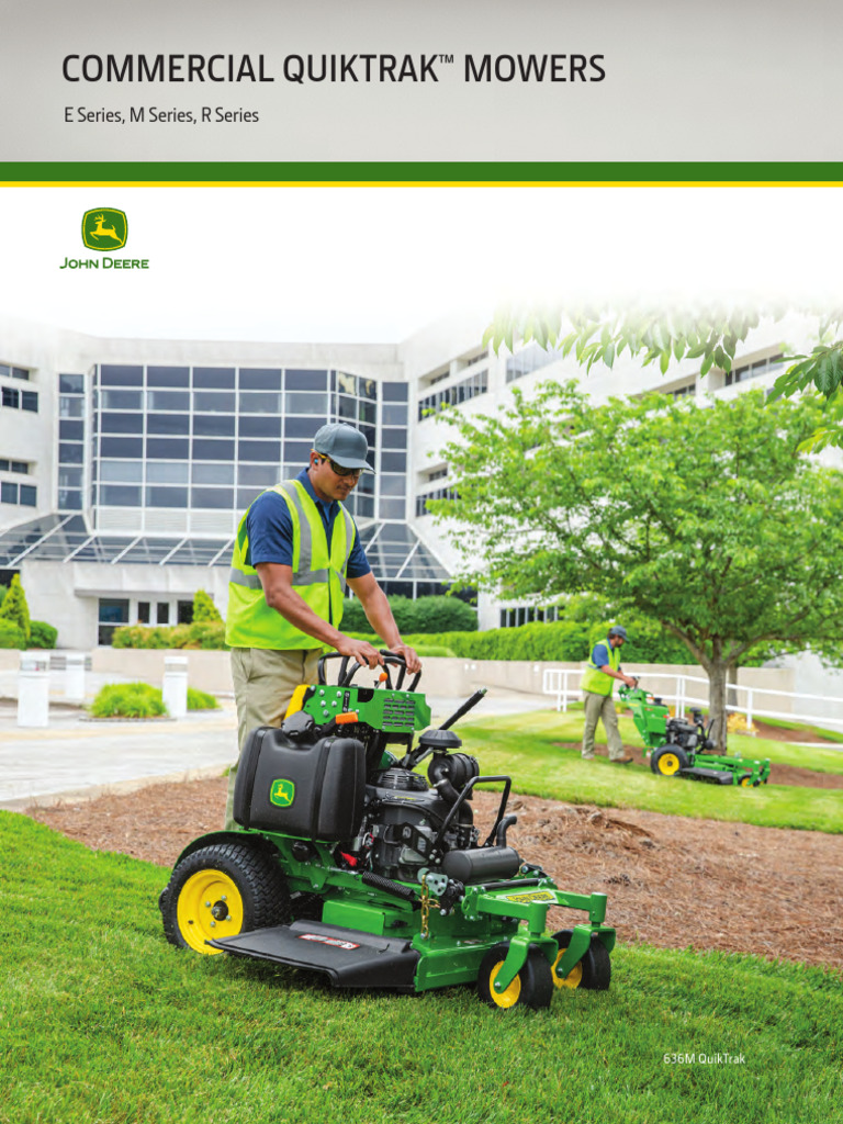 Commercial QuikTrak™ Mowers Brochure | PDF
