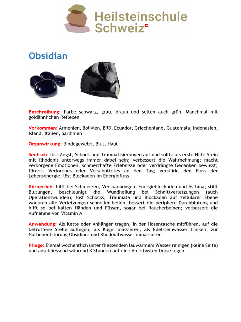 Obsidian | PDF