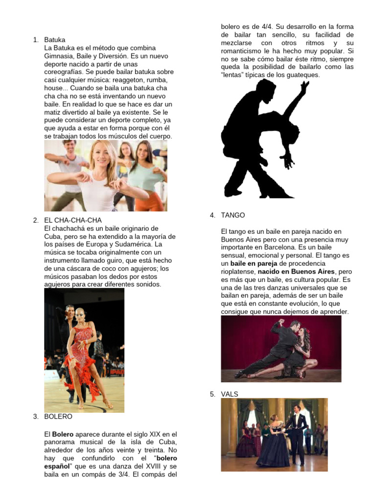 20 Bailes de Todos Los Paises | PDF | Bailes | Arte