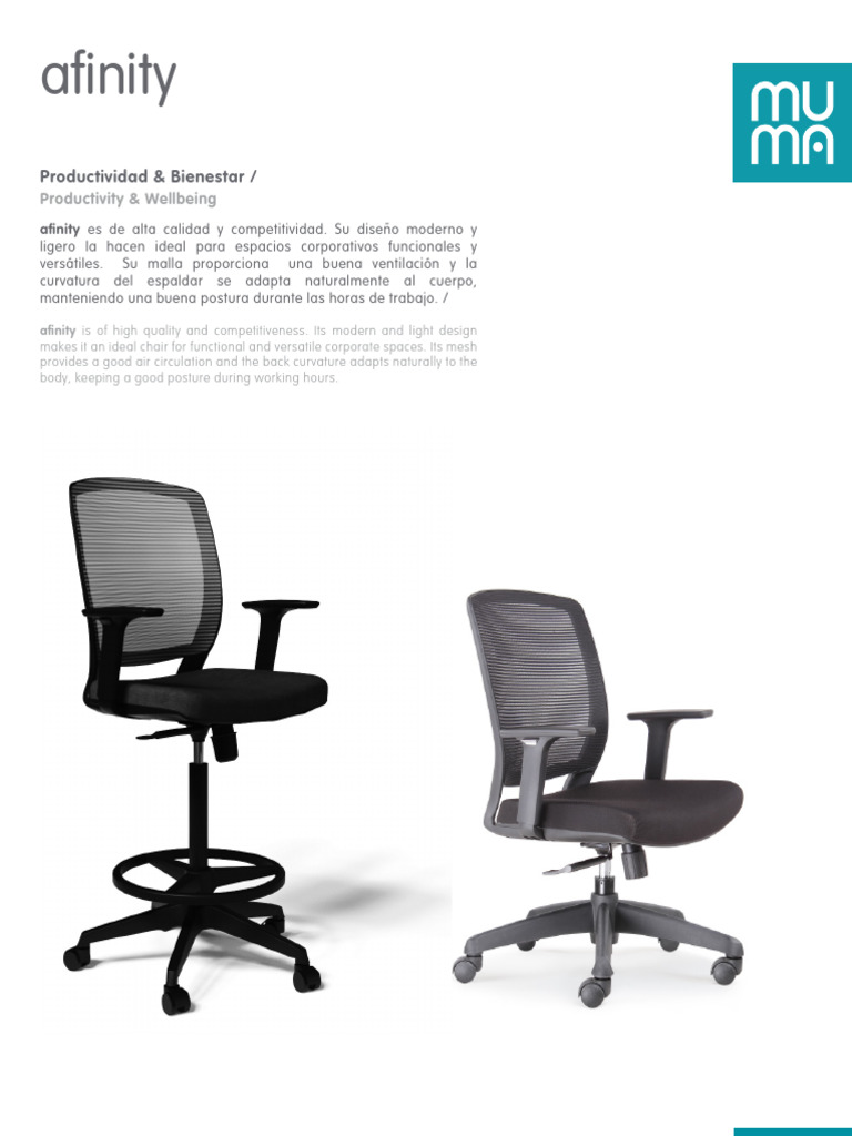 Ficha Tecnica Afinity V4 | PDF | Sector secundario de la economía ...