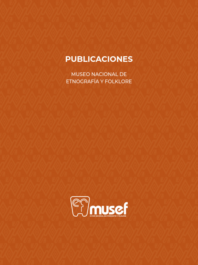 Catalogo Publicaciones MUSEF | PDF