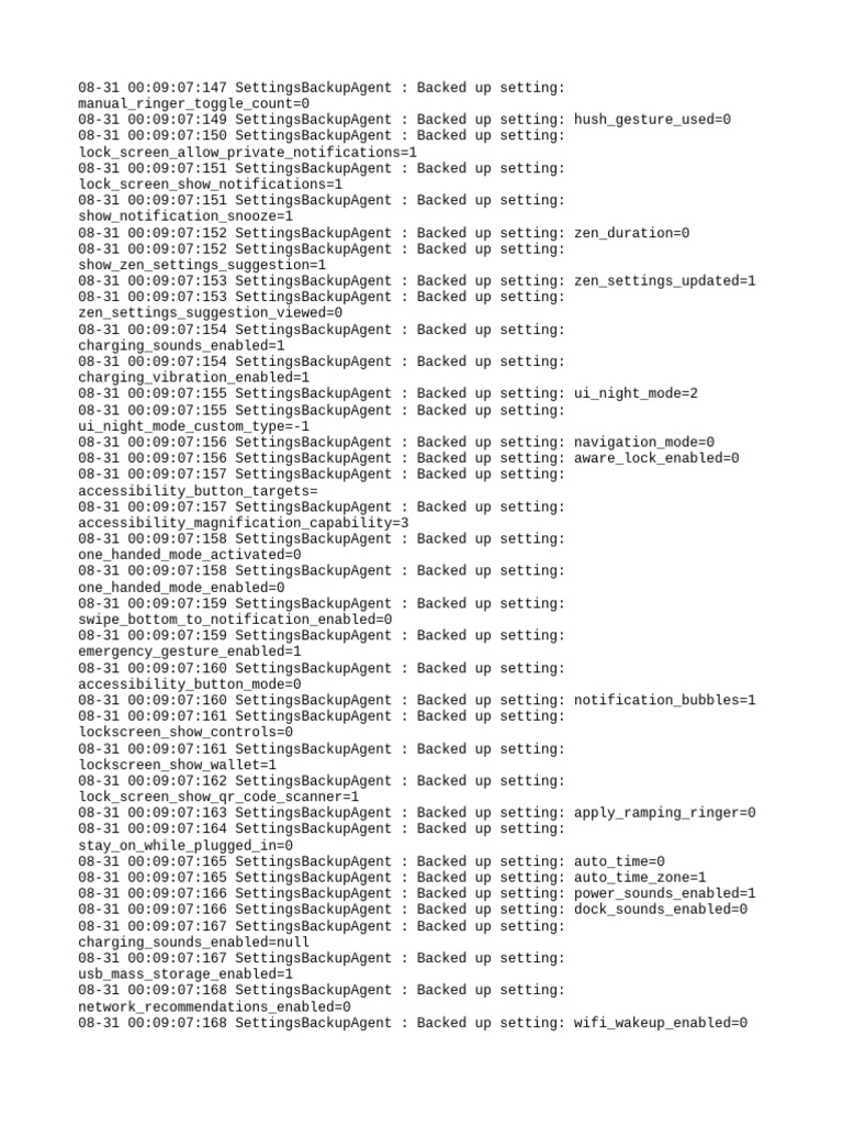 Settingsprovider | PDF