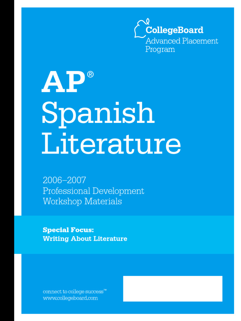 AP Spanish Literature | PDF