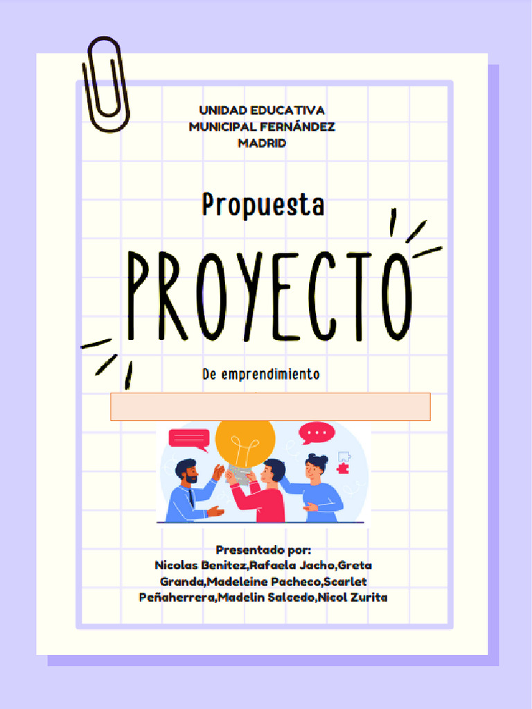 PROYECTO SEGUNDO B | PDF