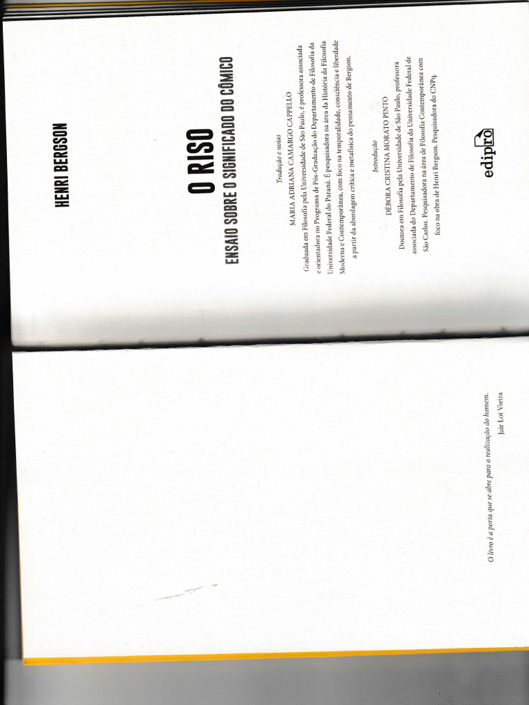 Bergson - O Riso - Cap 3 | PDF