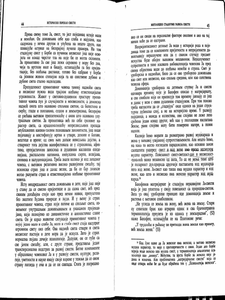 Istorijsko Poreklo Svesti - 22 | PDF