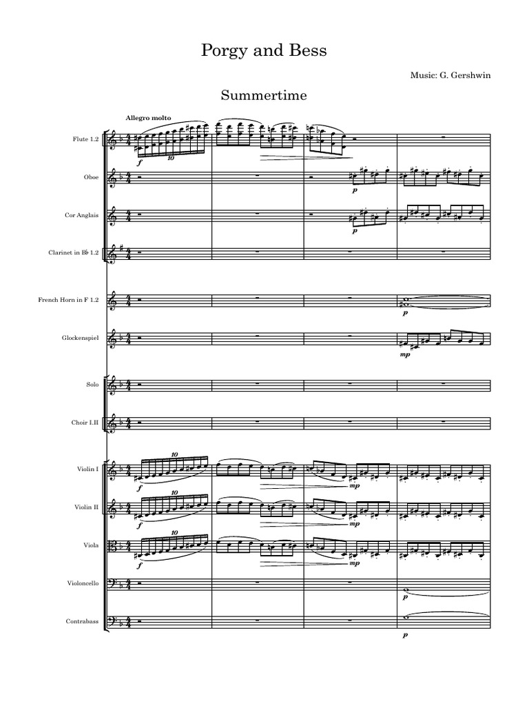 IMSLP614146-PMLP29722-Porgy and Bess-Full Score | PDF