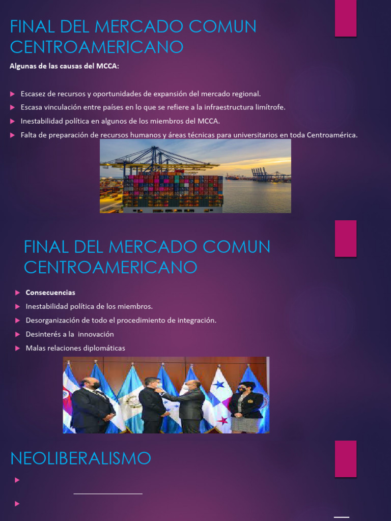 Final Del Mercado Comun Centroamericano | PDF