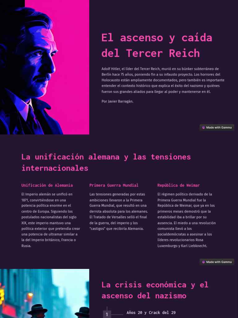 El Ascenso y Caida Del Tercer Reich | PDF