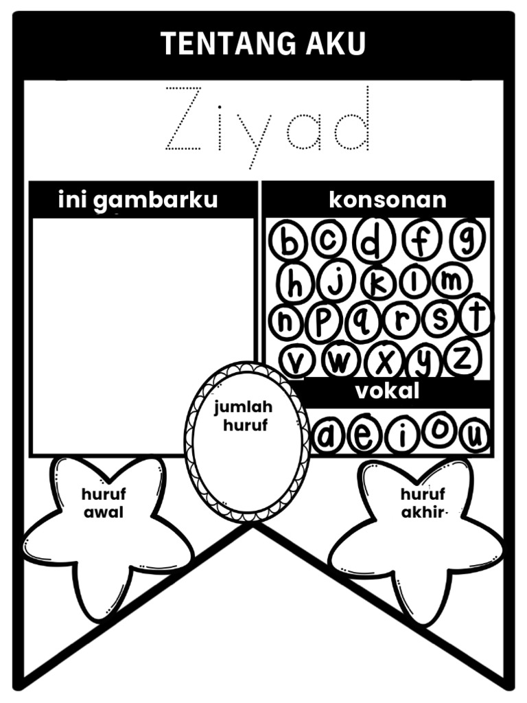 Worksheet Tentang Aku Pdf Pdf