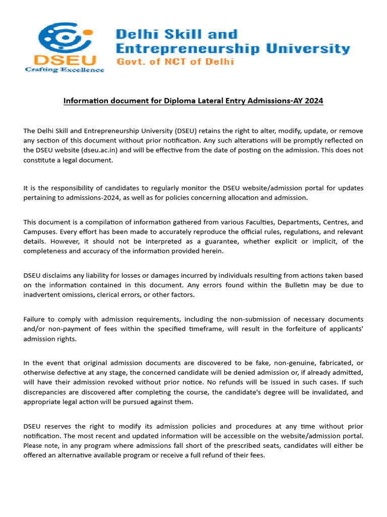Diploma_Lateral_entry_2024_revised | PDF