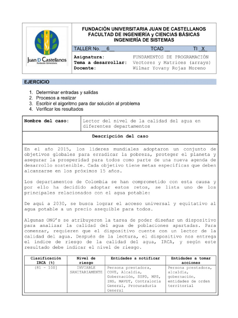 6 - Arreglos Multidimensionales | PDF