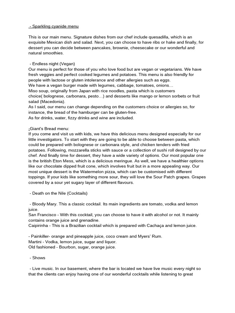 English Presentation Paper. | PDF