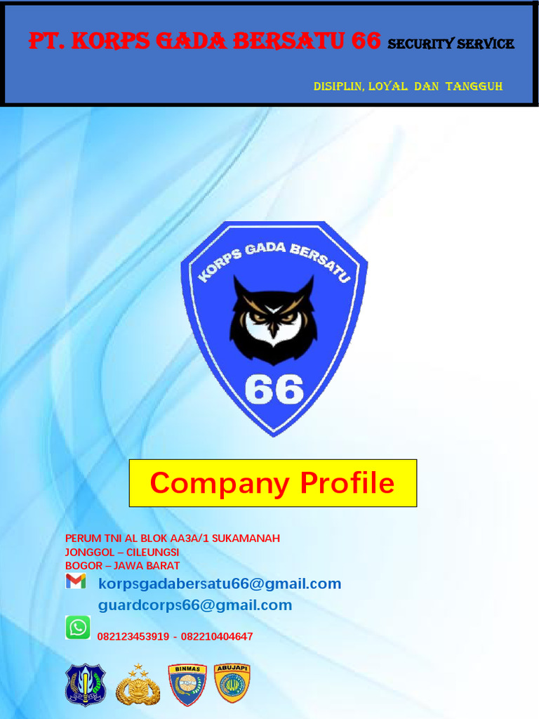 COMPANY PROFILE PT. KGB 66 PDF VERSI BARU2 | PDF