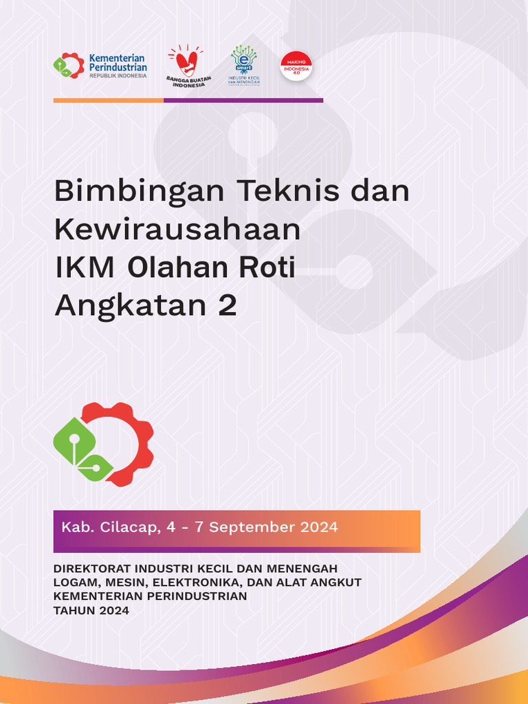 COVER MODUL IKM Roti 2 | PDF