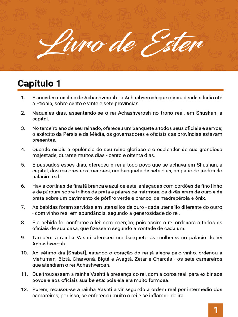 Livro de Ester | PDF