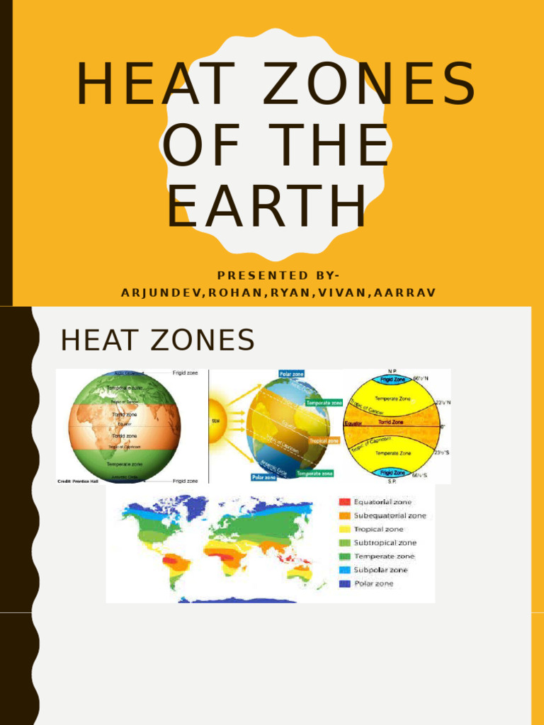 Heat zones of the earth | PDF