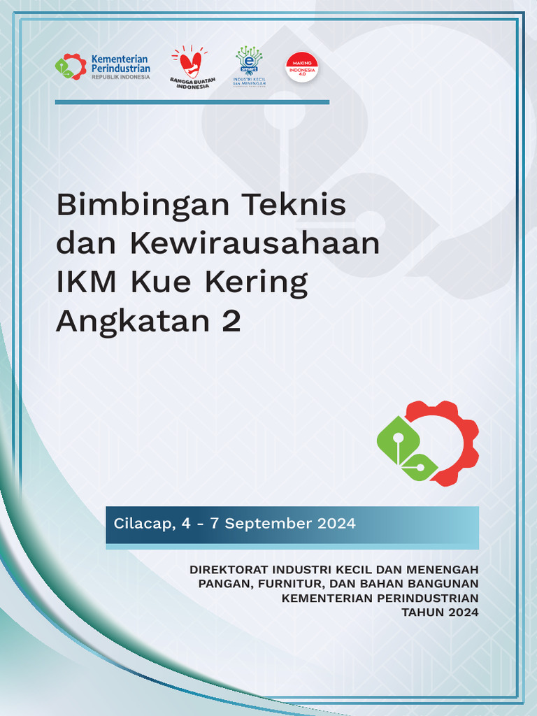 Cover Modul IKM Kue Kering Angkatan 2 Fix | PDF