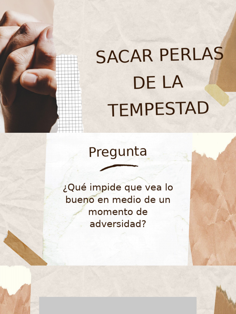 Sacar Perlas en La Tempestad | PDF
