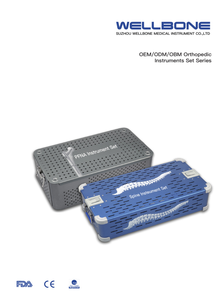 Wellbone Orthopedic Instrument Overview | PDF