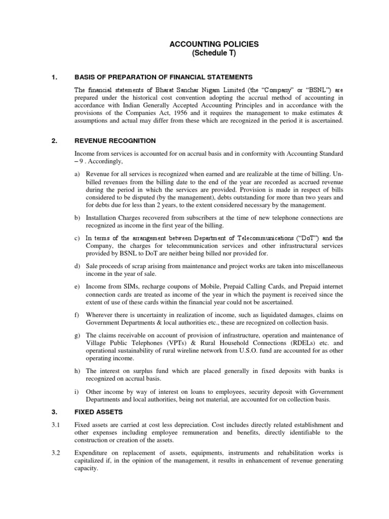 Significant Accounting Policies | PDF | Business | Technology & Engineering
