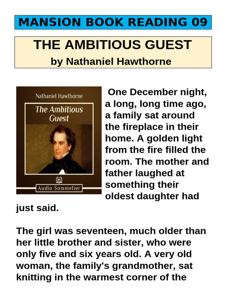 The Ambitious Guest: A Family's Tale | PDF