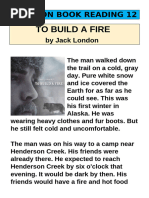 To Build A Fire Questions W - Answers | PDF