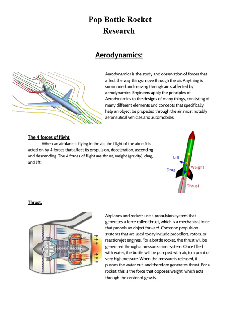 Pop Bottle Rocket Research-Ruichen (1) | PDF