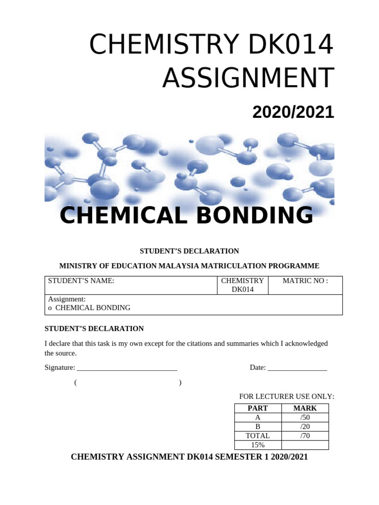 ASSIGNMENT DK014 student | PDF