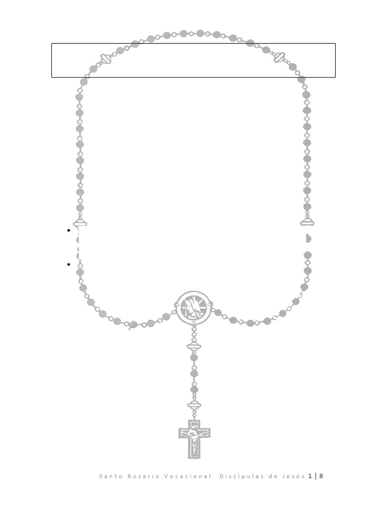 Santo Rosario Misterios Gozosos Pdf