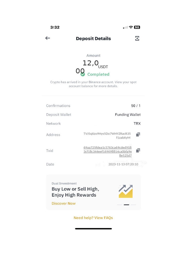 Binance Withdrawal | PDF