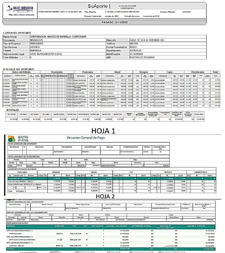 Clase 10. PLANILLA-PILA | PDF