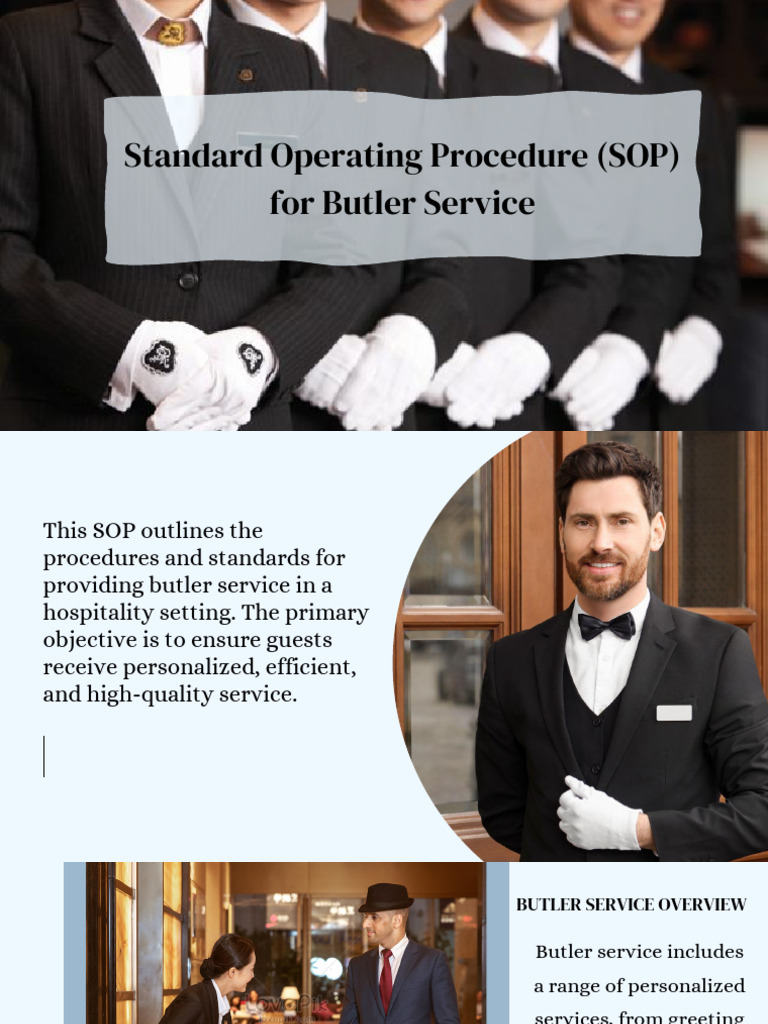 Butler Service | PDF | Career & Growth