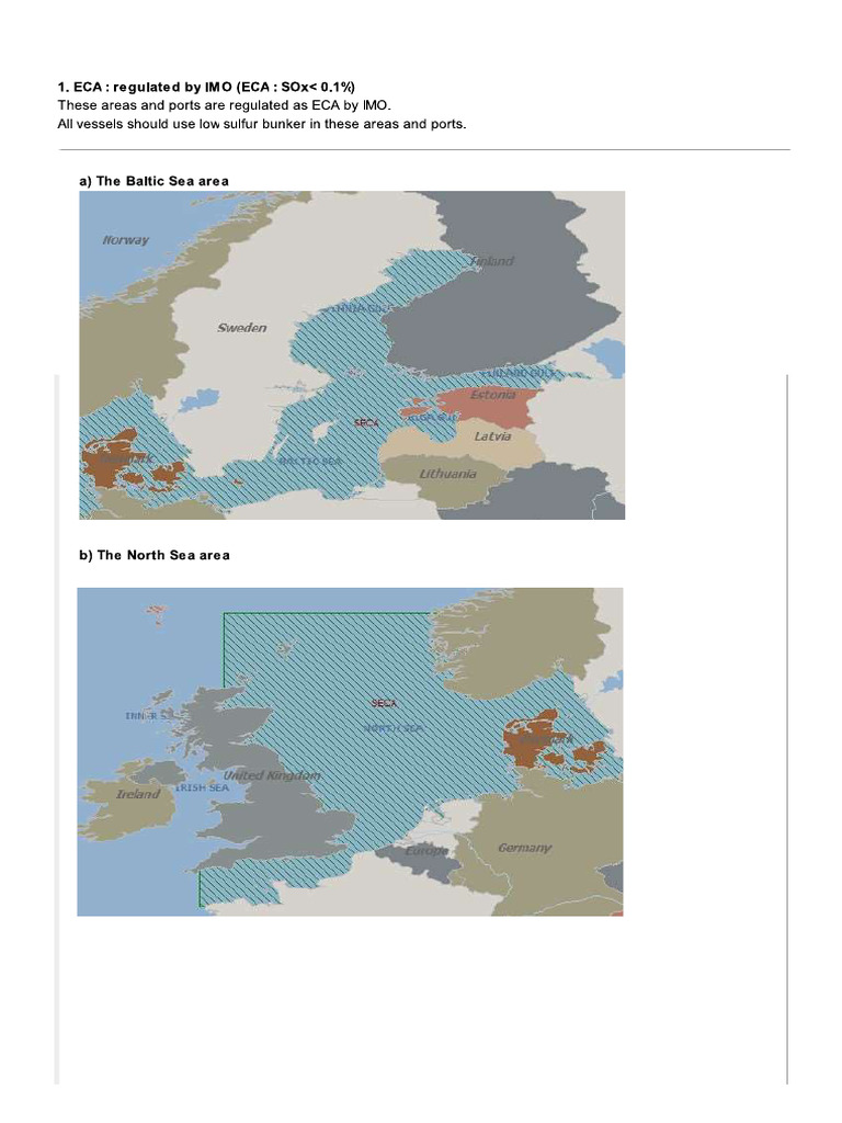 ECA and Ports List-summary | PDF