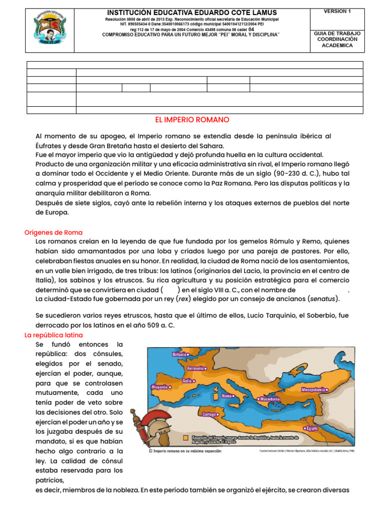 HISTOTIA OCTAVO #1 | PDF