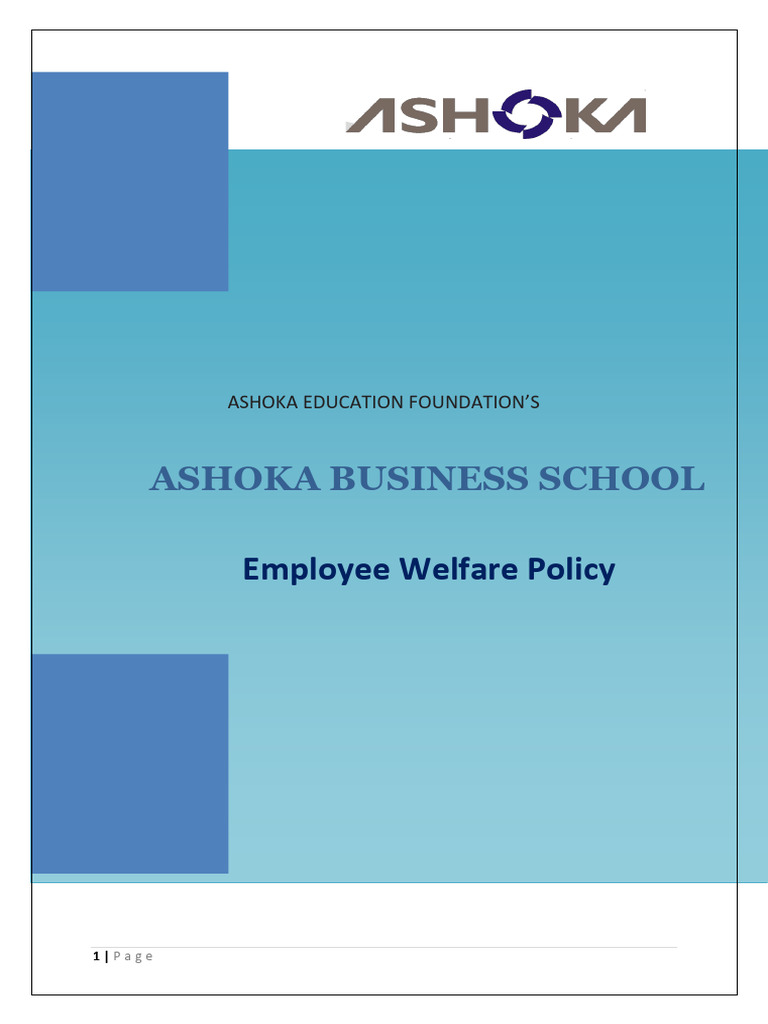 Employee Welfare Policy | PDF