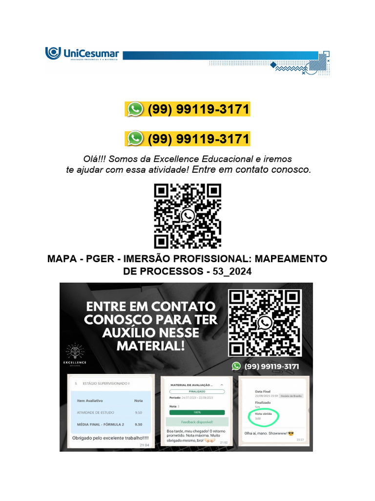 Mapa - Pger - Imersão Profissional Mapeamento de Processos - 53 - 2024 ...